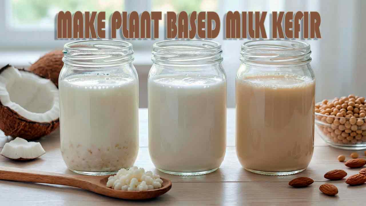Can You Make Milk Kefir with Plant-Based Milk?