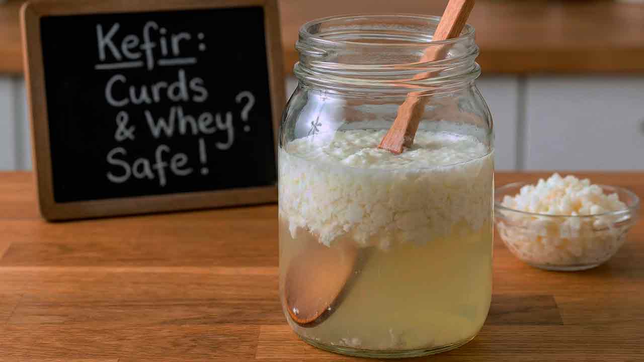 Help! My Milk Kefir Separated (Curds & Whey)