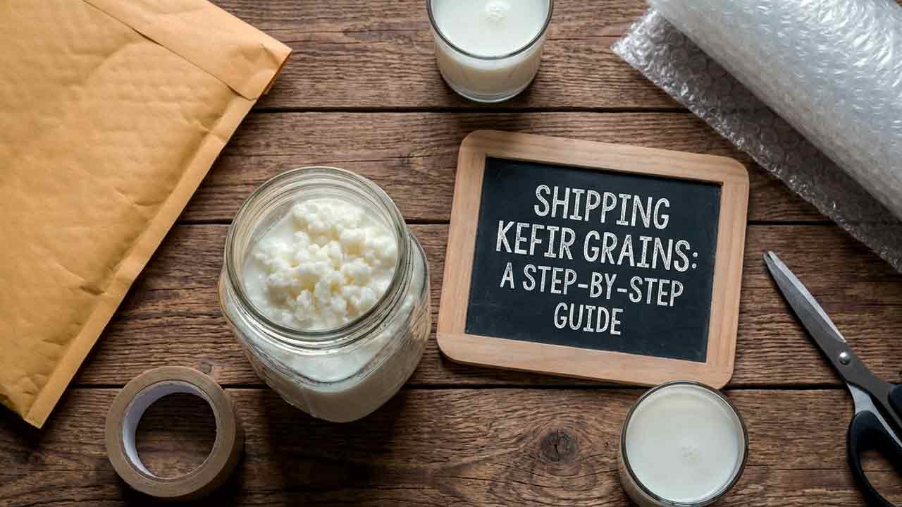 How to Ship Kefir Grains Safely: The No-Leak Method